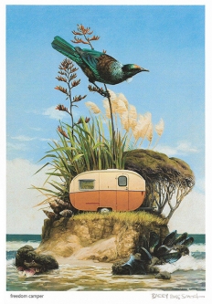 Sitting Pretty by Barry Ross Smith: New Zealand Fine Prints