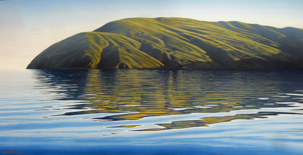 Ripples 136 - Buy Rick Edmonds Prints of the Marlborough Sounds direct ...