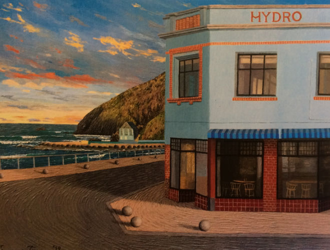 The Hydro, St Clair - Justin Summerton Signed Ltd Edition Print