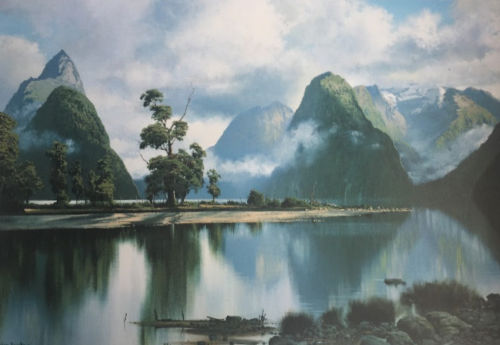 Milford - Graham Brinsley Limited Edition Print for sale at NZ Fine Prints