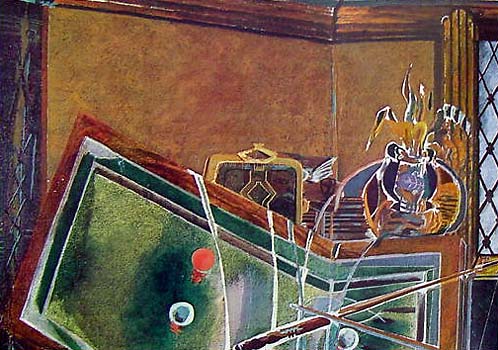 Cubist Print “Billiards” by Braque for Sale