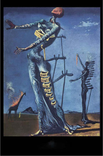 Buy Dali’s Flaming Giraffe poster direct from NZ’s fine art poster experts