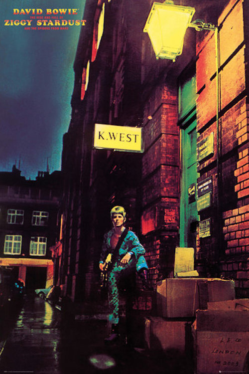 Ziggy Stardust David Bowie Posters for Sale | Delivered direct from New ...