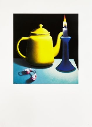 Dark Night of the Teapot | Michael Smither Signed Prints for Sale
