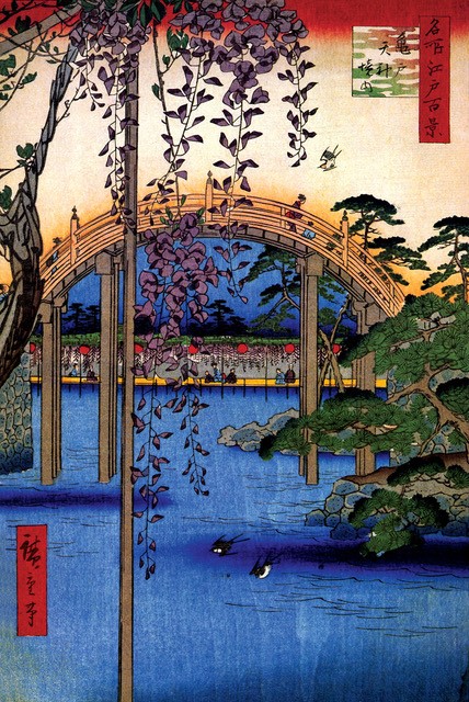 Tenjin Shrine by Hiroshige | Japanese Art Posters for sale at NZ Fine ...