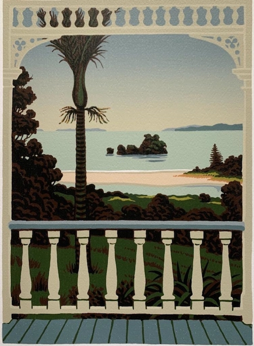 Evening Calm - Whangapoua by Tony Ogle: New Zealand Fine Prints