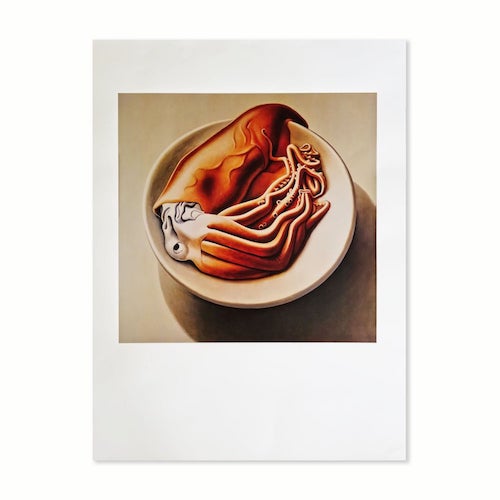 Squid on a Plate by Michael Smither: New Zealand Fine Prints