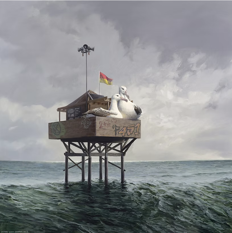 Seachange - Print for sale by NZ artist Barry Ross Smith