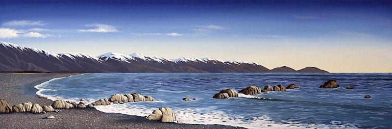 “Kaikoura” Canvas Art Print by NZ Artist Linelle Stacey for Sale Online ...