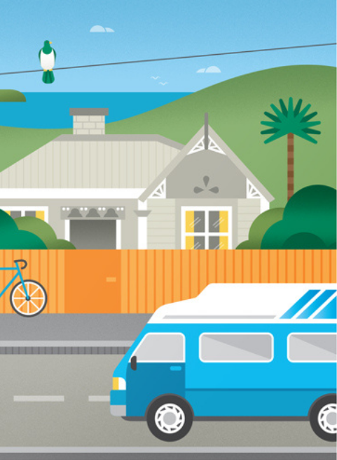 Poster of Greg Straight's Heading South | Buy from NZ's art poster ...