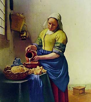 Vermeer’s Milkmaid Painting - Buy Fine Art Prints NZ