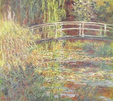 Monet Bridge Claude Monet's Garden At Giverny