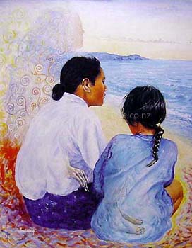 Titiro Whakatau Ano by Thomas Lauterbach: New Zealand Fine Prints