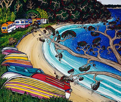 In the Shade by Fiona Whyte: New Zealand Fine Prints