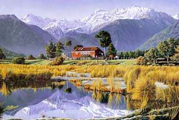 Franz Josef - Westland by Peter Morath: New Zealand Fine Prints