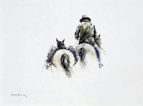 Seven Day Muster by Michael Ponder: New Zealand Fine Prints