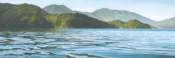 Marlborough Sounds 37 by Rick Edmonds: New Zealand Fine Prints