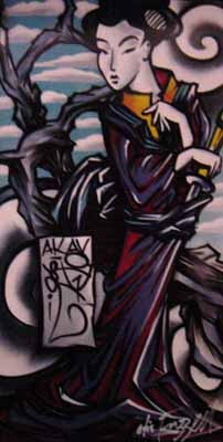 Graffiti Art Poster by Otis Frizzell (Signed): New Zealand Fine Prints