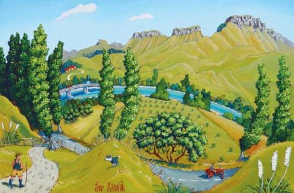 The Peak by Timo Rannali: New Zealand Fine Prints