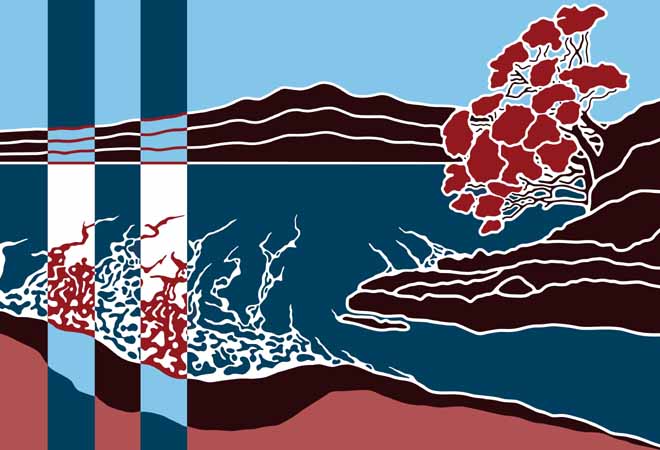 Rangitoto by Brad Novak: New Zealand Fine Prints