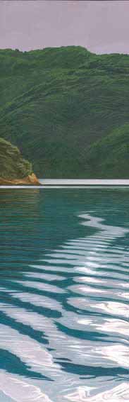 Marlborough Sounds at Dusk by Rick Edmonds: New Zealand Fine Prints