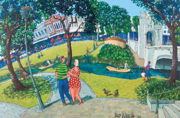 Christchurch by Timo Rannali: New Zealand Fine Prints