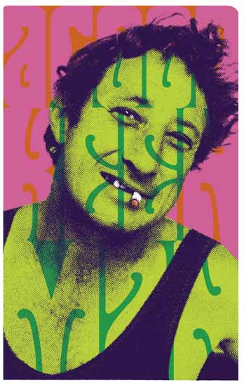 Barry Crump by Fane Flaws: New Zealand Fine Prints