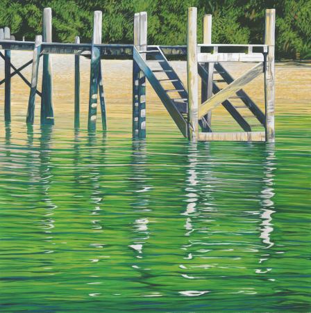 Jetty by Rick Edmonds: New Zealand Fine Prints