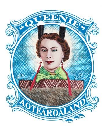 Queenie by Lester Hall: New Zealand Fine Prints