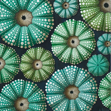 Castaways (Kina), Print for sale by NZ Artist Jo Bridge