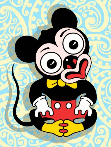 Tiki Mouse by Lester Hall: New Zealand Fine Prints