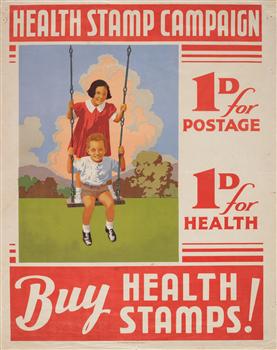 NZ Health Stamp Campaign Poster for Sale
