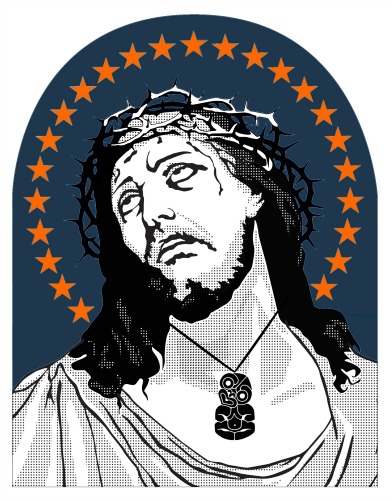 Print of Jesus of Nazareth by Brad Novak