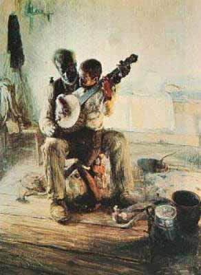 Banjo Lesson by Henry Tanner: New Zealand Fine Prints