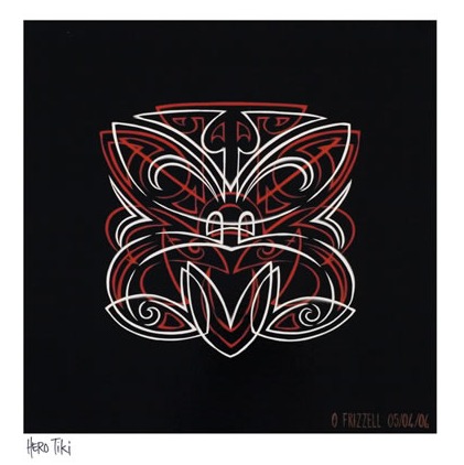 Otis Frizzell Hero Tiki Art Print for Sale at NZ Fine Prints