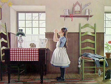 After School by Harold Stevenson | Buy prints of this painting online