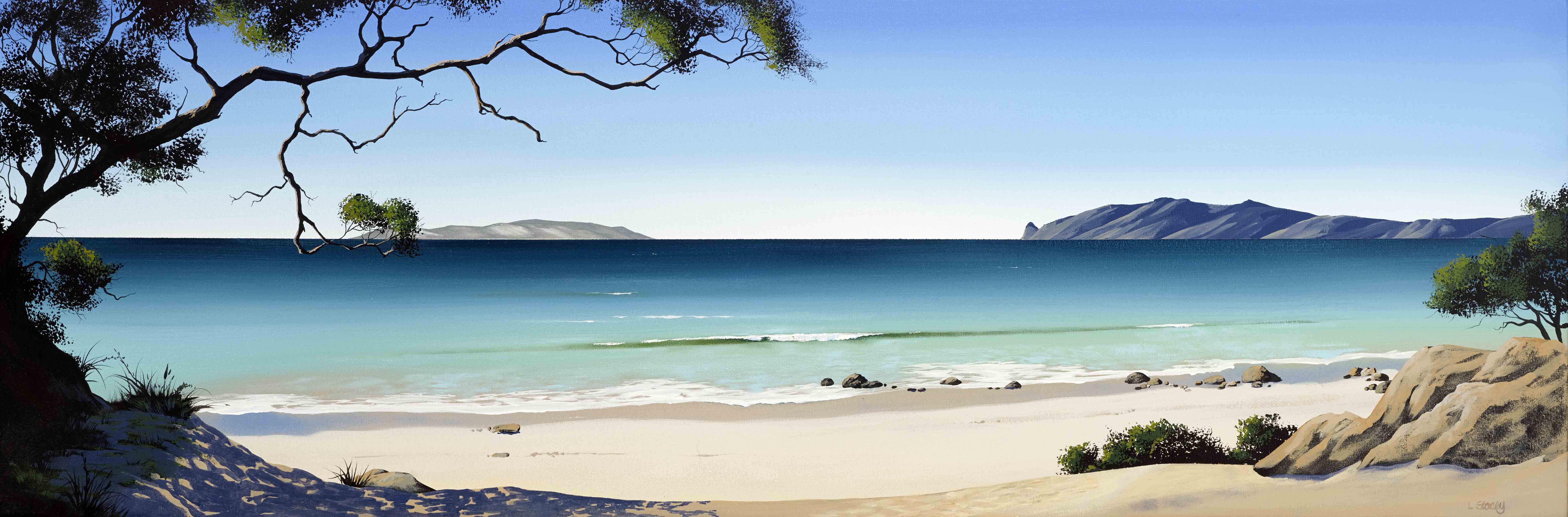 Northland Large Canvas Art Print By NZ Artist Linelle Stacey For Sale 