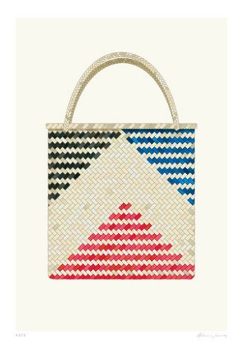 Kete Art Print by Glenn Jones: New Zealand Fine Prints