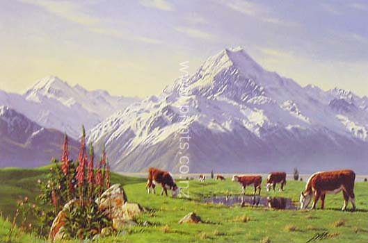 Mt Cook by Peter Morath: New Zealand Fine Prints
