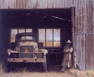 Interior Landscape I by Barry Ross Smith: New Zealand Fine Prints