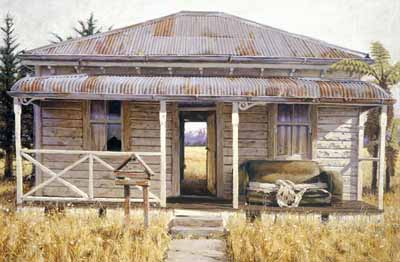 Interior Landscape II by Barry Ross Smith: New Zealand Fine Prints