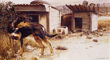 The Lair by Barry Ross Smith: New Zealand Fine Prints